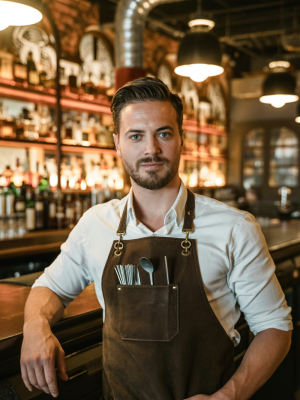 Buy Premium Professional Leather Aprons Online | Apron Forge