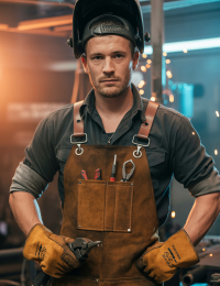 Buy Premium Professional Leather Aprons Online | Apron Forge