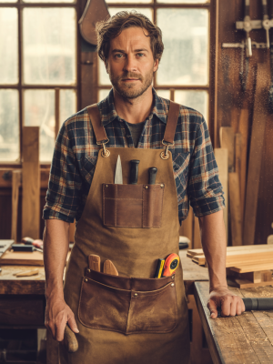 Buy Premium Professional Leather Aprons Online | Apron Forge