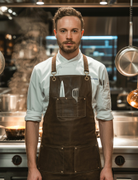 Buy Premium Professional Leather Aprons Online | Apron Forge