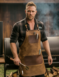 Buy Premium Professional Leather Aprons Online | Apron Forge